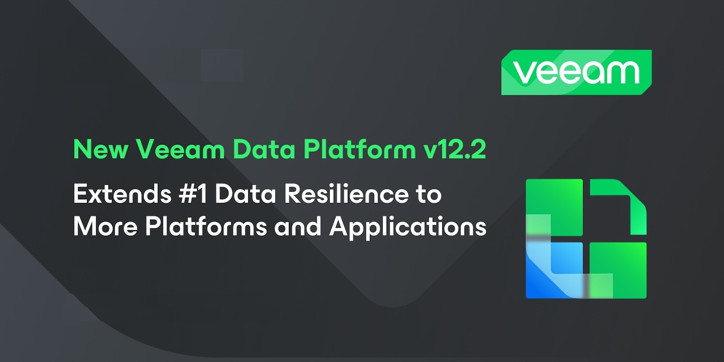 Veeam Data Platform V12.2支援更多平台 數據遷移自由安全 - IT PRO Magazine
